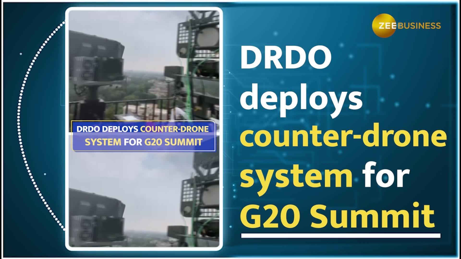 India deploys indigenous counter-drone system to secure G20 Summit ...