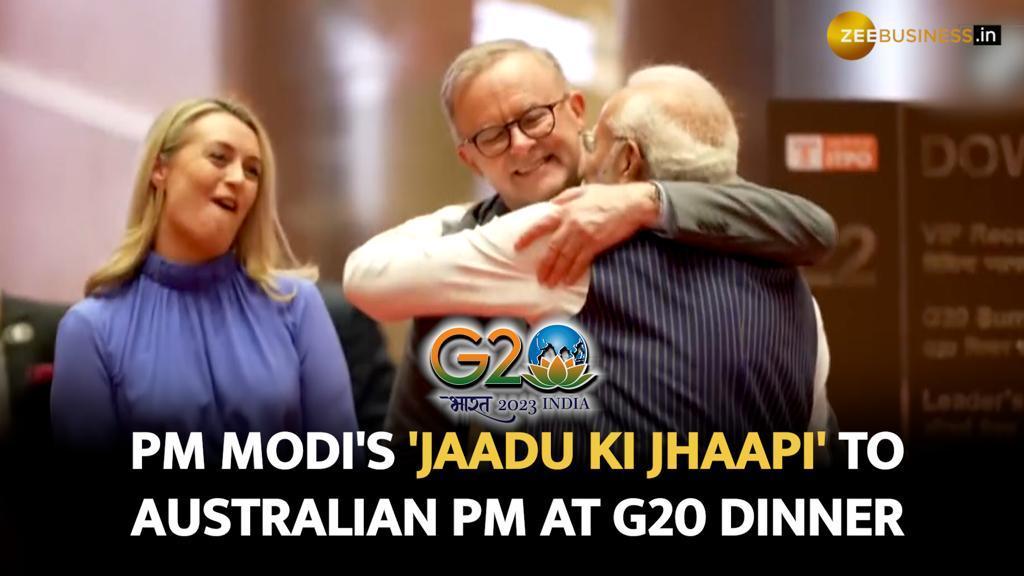 PM Modi and Australian PM Albanese's Bromance at G20 Gala Dinner | G20 ...