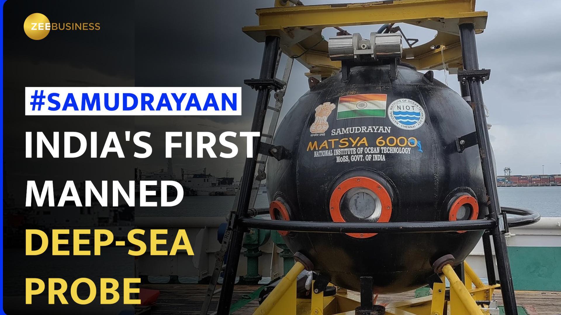 Samudrayaan: India's First Manned Deep-sea Probe to Travel 6 km Under ...