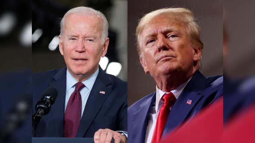 Joe Biden, Donald Trump woo union voters by visiting striking auto workers