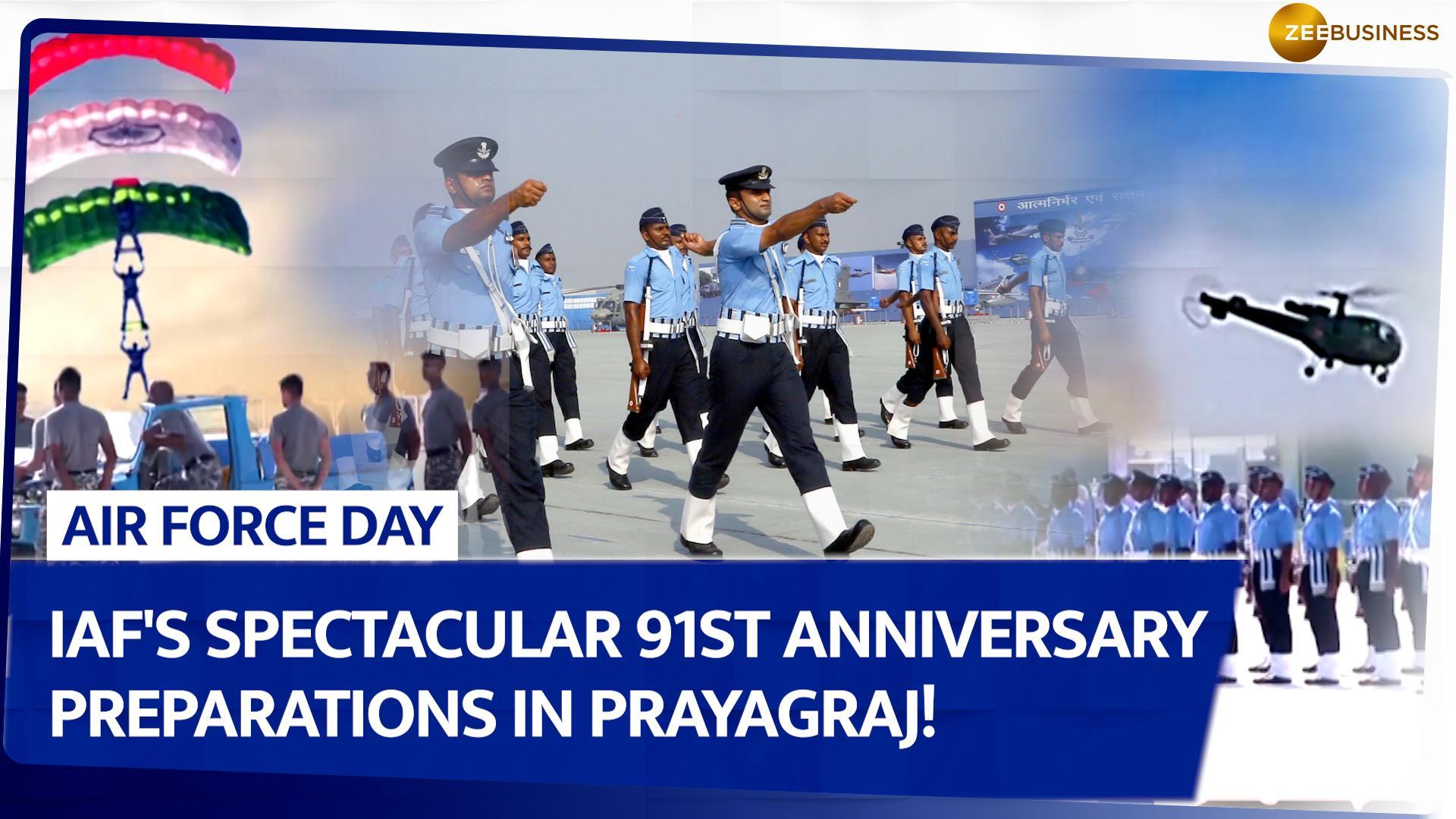 IAF Set for 91st Anniversary Aerial Display in Prayagraj; Full Dress ...