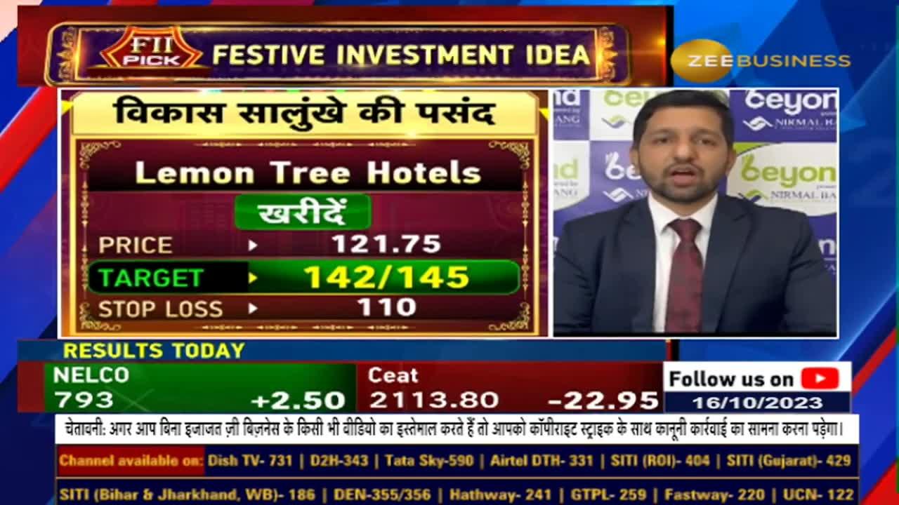 FII PICK: This Navratri Get High Return Investment FII PICK By Vikas Salunkhe | Zee Business