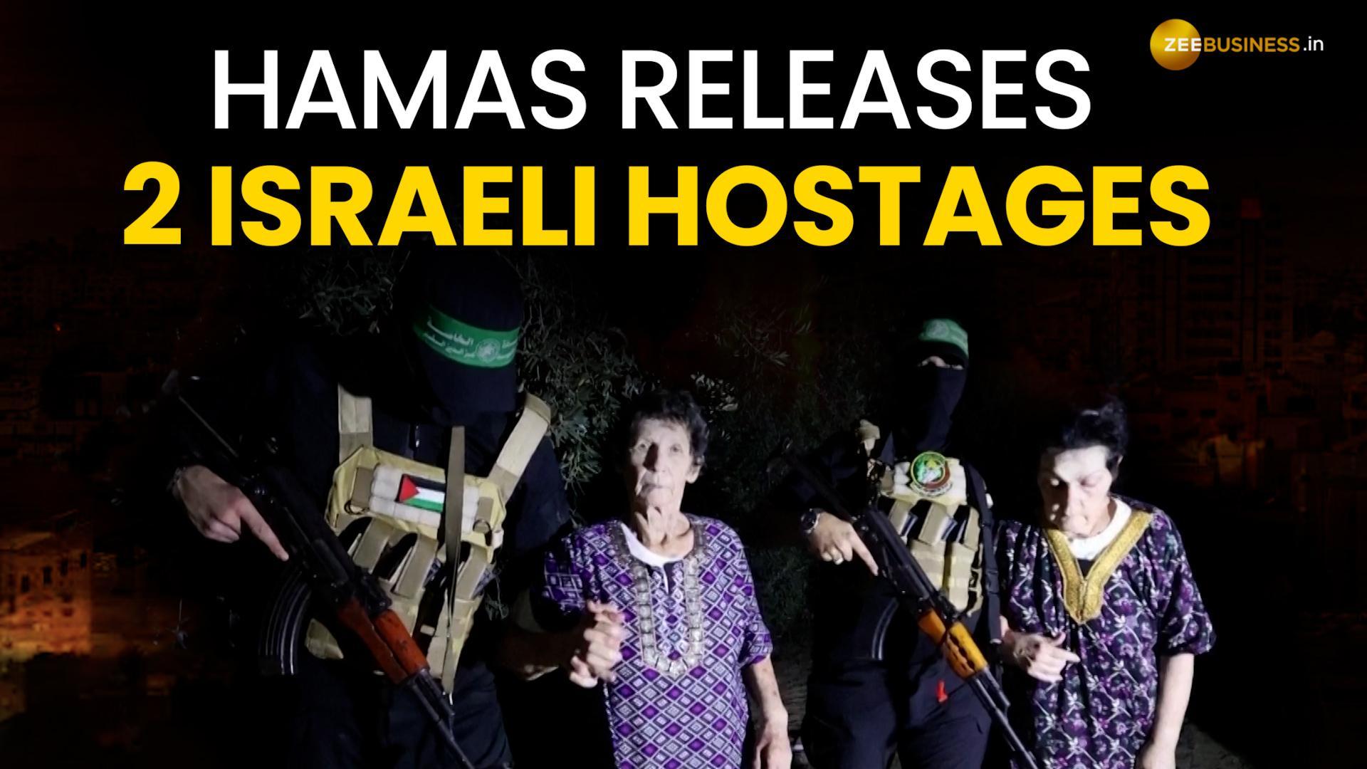 Israel Palestine War: Hamas Has Released 2 Israeli Women Held Hostage ...