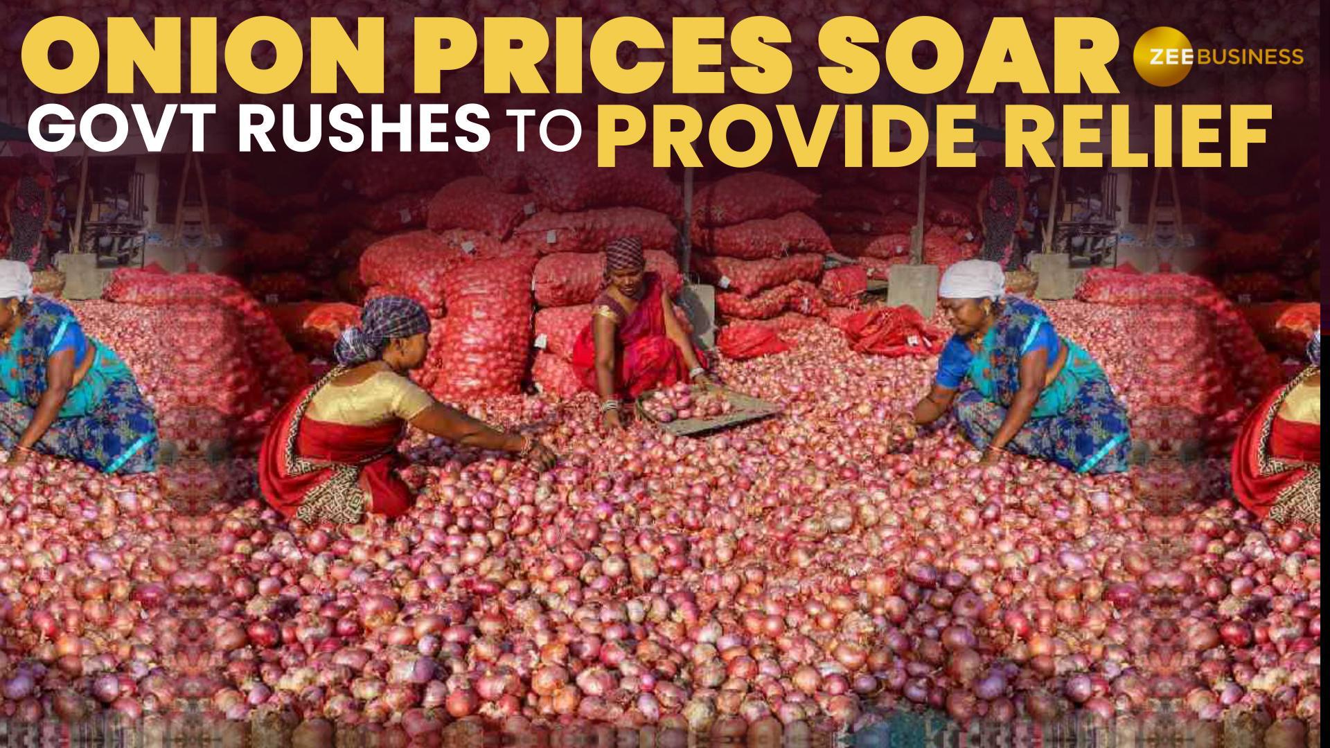 Onion Prices Leave Consumers Weeping; Govt Boosts Buffer Stock Sales | Zee Business