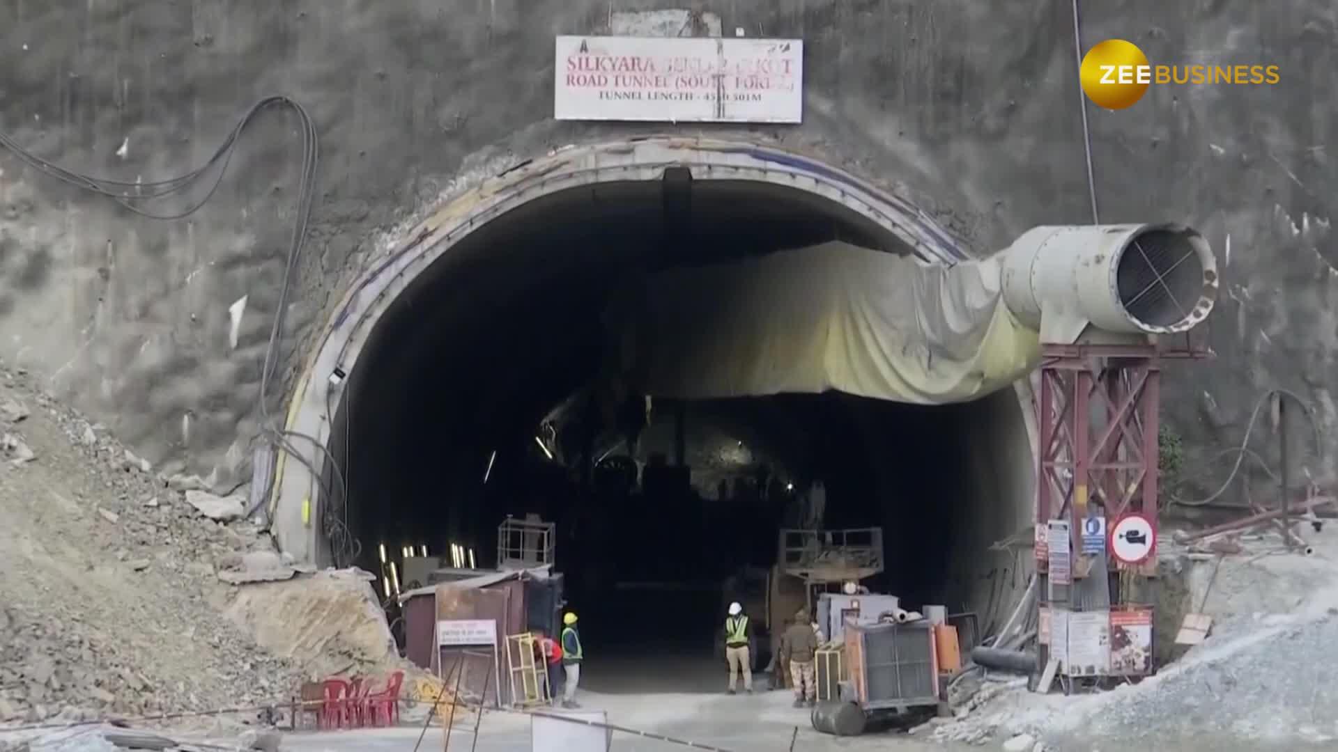 Uttarkashi Tunnel Collapse Traps Workers for 170 Hours, 4-5 Day Rescue ...
