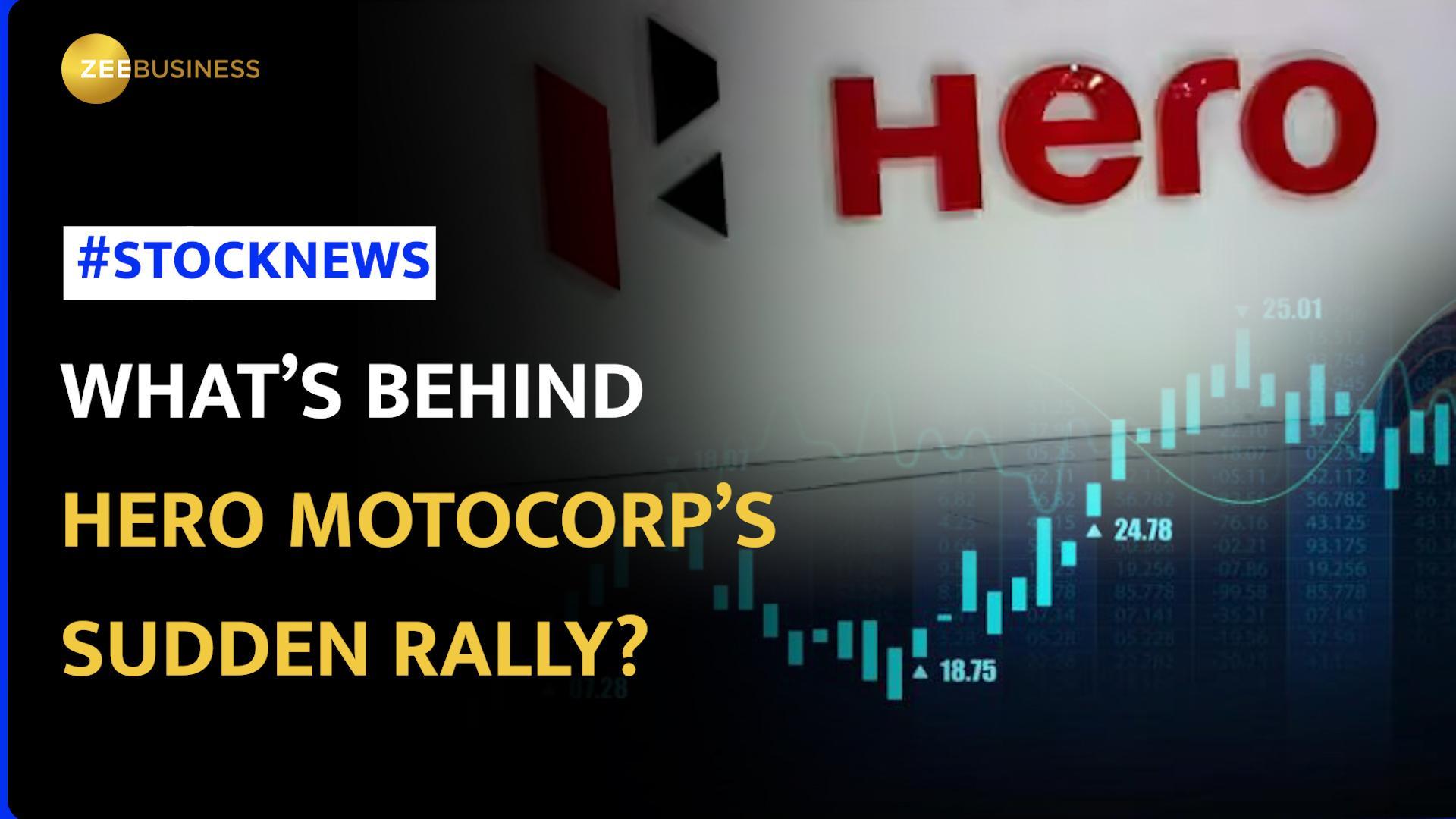 Hero MotoCorp Stock Soars to 52-Week High as ED Probe is Stayed | Stock Market News | Zee Business