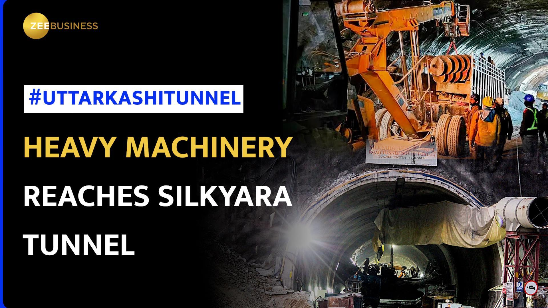 Uttarkashi Tunnel Collapse Day 9: Heavy Machinery Reaches Silkyara Tunnel as Rescue Efforts ...