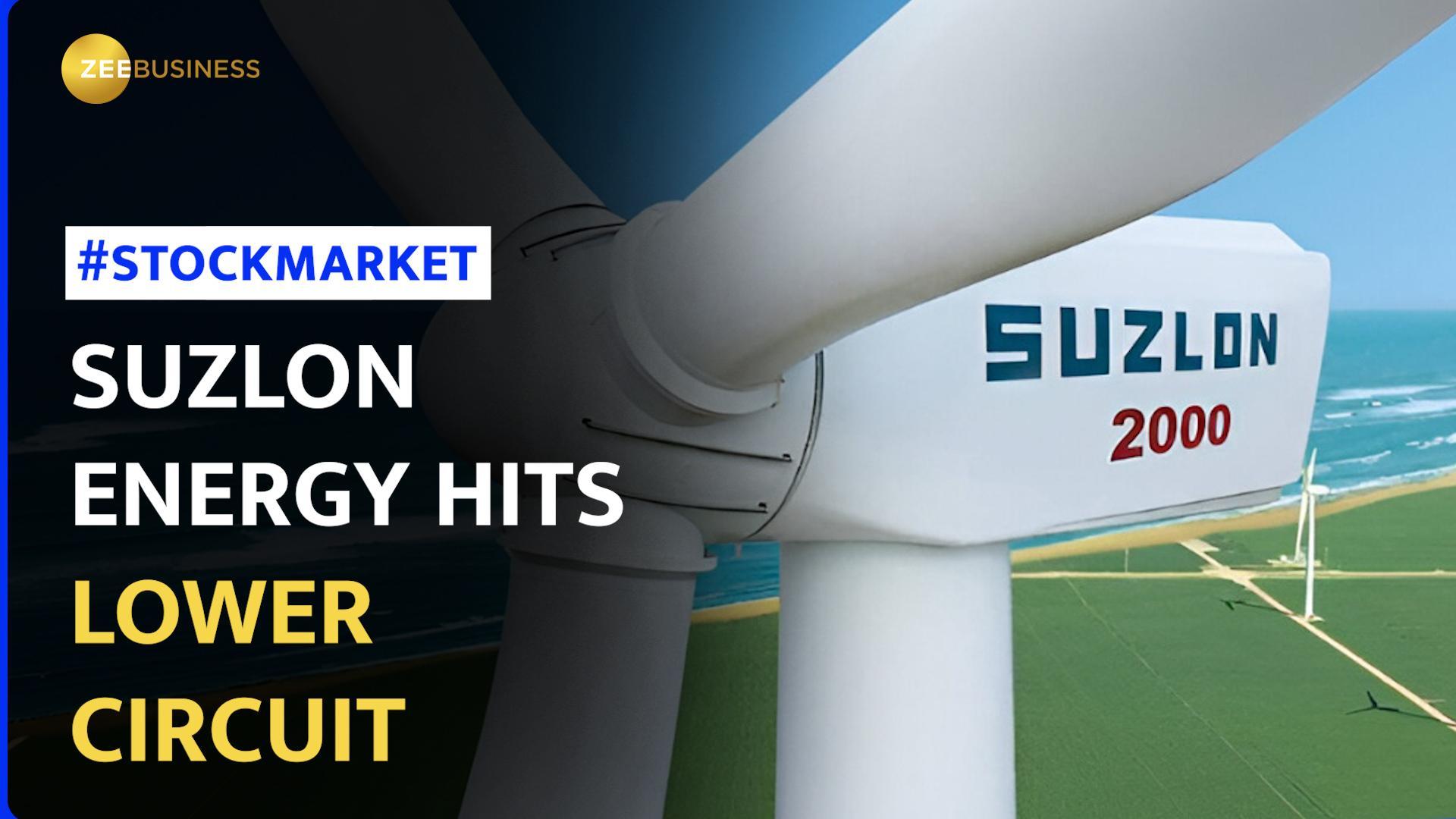 Suzlon Energy Stock Plummet 12% in 3 Days | Stock Market News | Zee ...