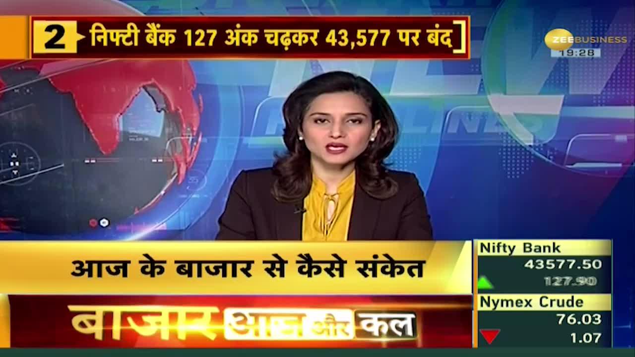 Bazaar Aaj Aur Kal: Sensex closed at 66017, know who were the top gainers and losers? , Zee ...