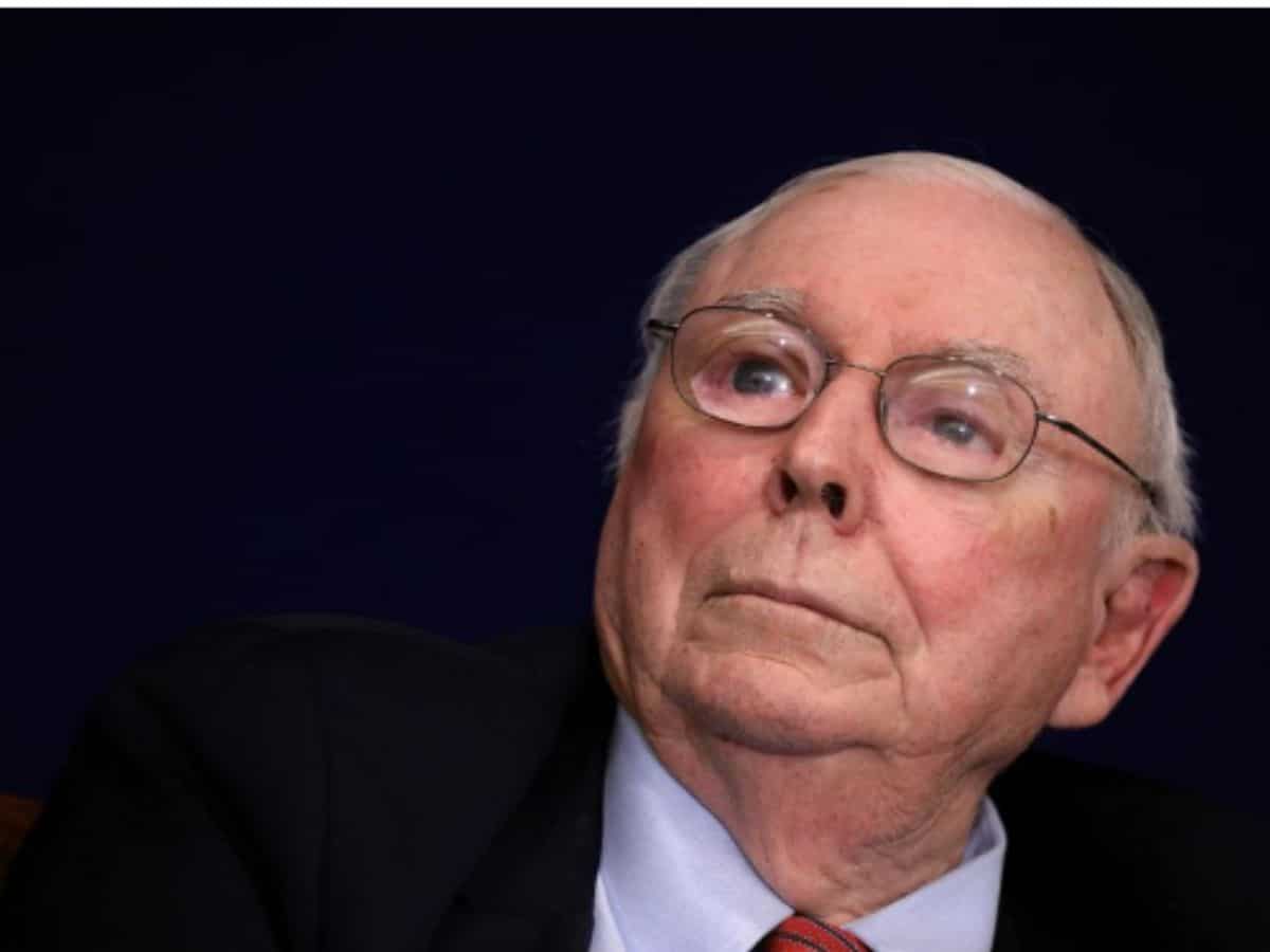 Charlie Munger, who was Warren Buffett's right-hand man at Berkshire ...