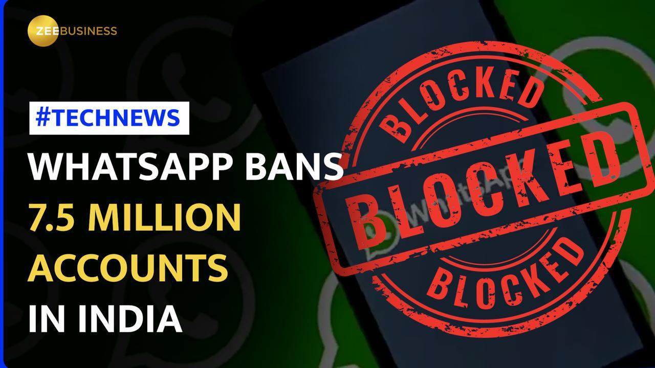WhatsApp Bans 75 Lakh Bad Accounts in October - But Why? | Zee Business