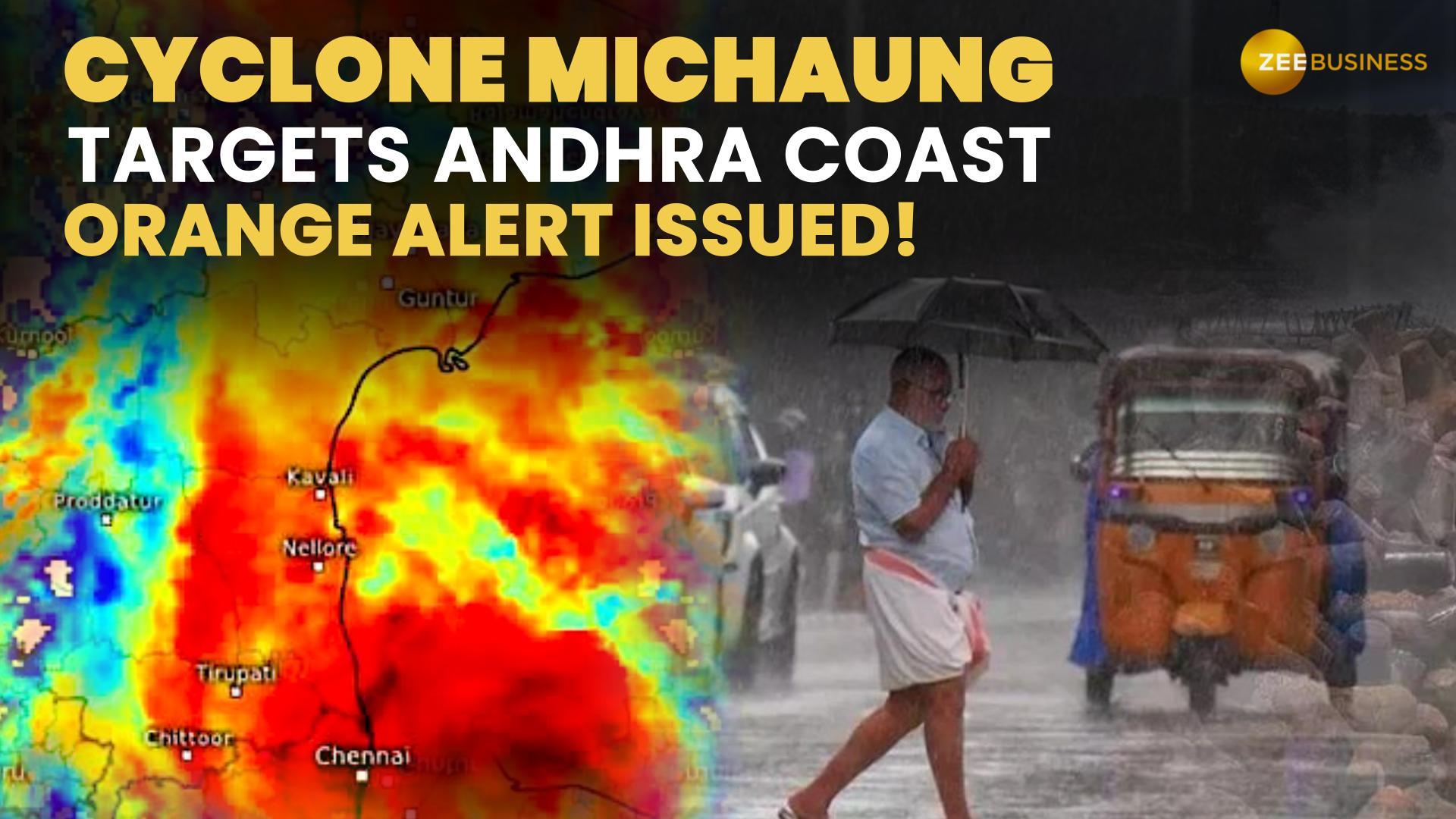 Cyclone Michaung Poised to Hit Andhra Pradesh, Administration Braces for Impact | Zee Business