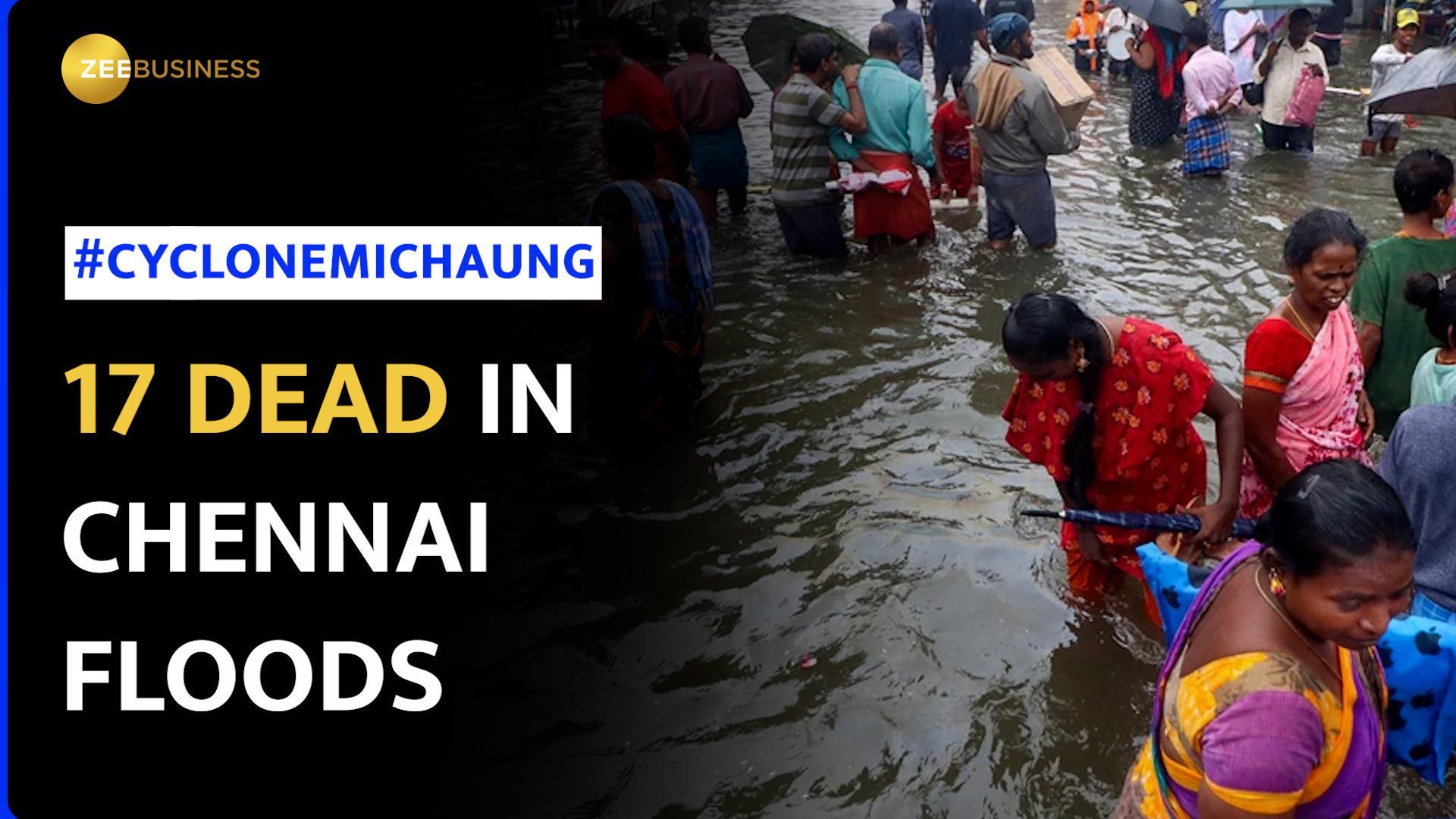 Cyclone Michaung: Death Toll Rises to 17 as Michaung Makes Landfall | Zee Business
