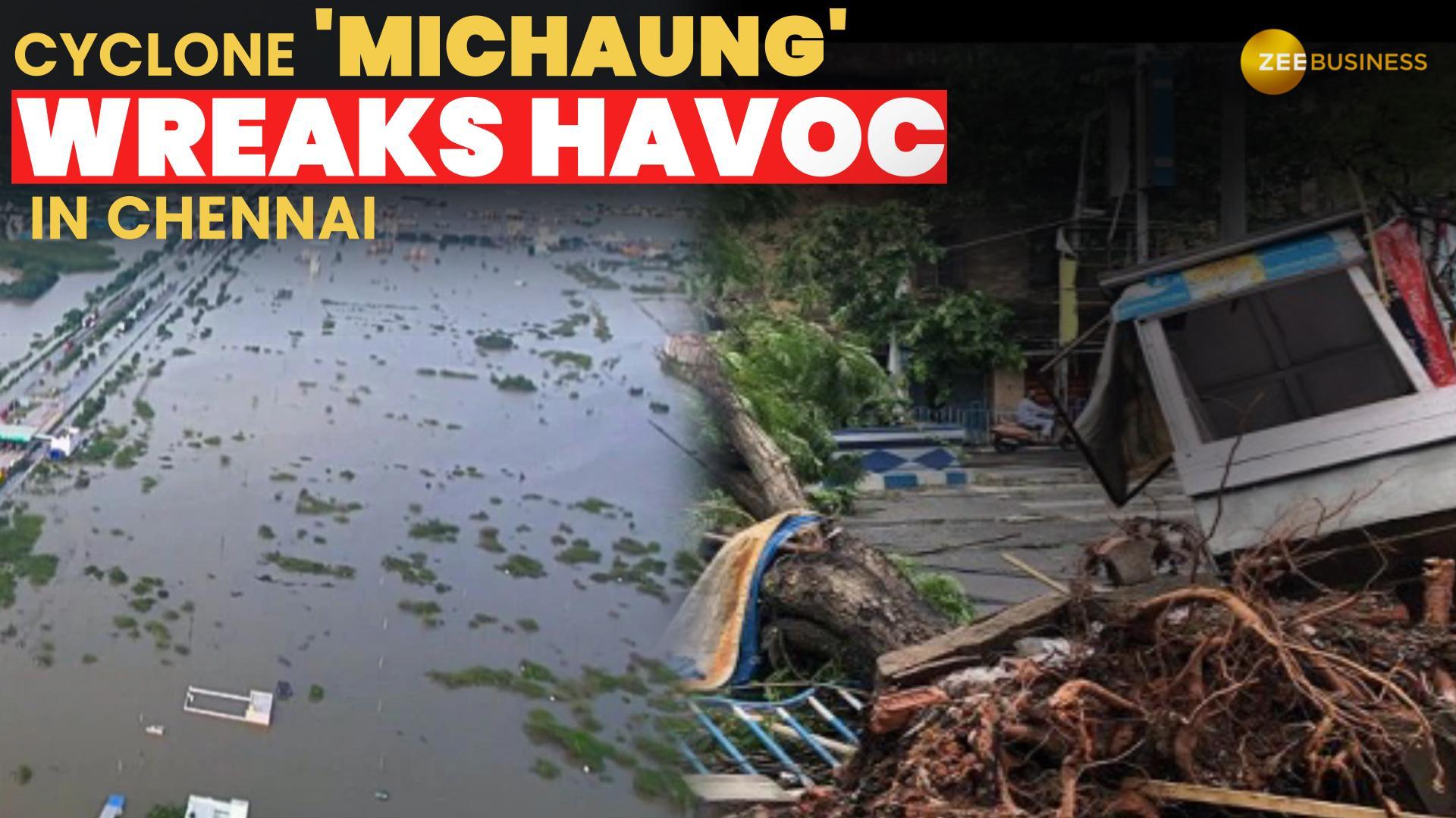 Watch | Cyclone Michaung Ravages Chennai With Severe Flooding | Zee Business