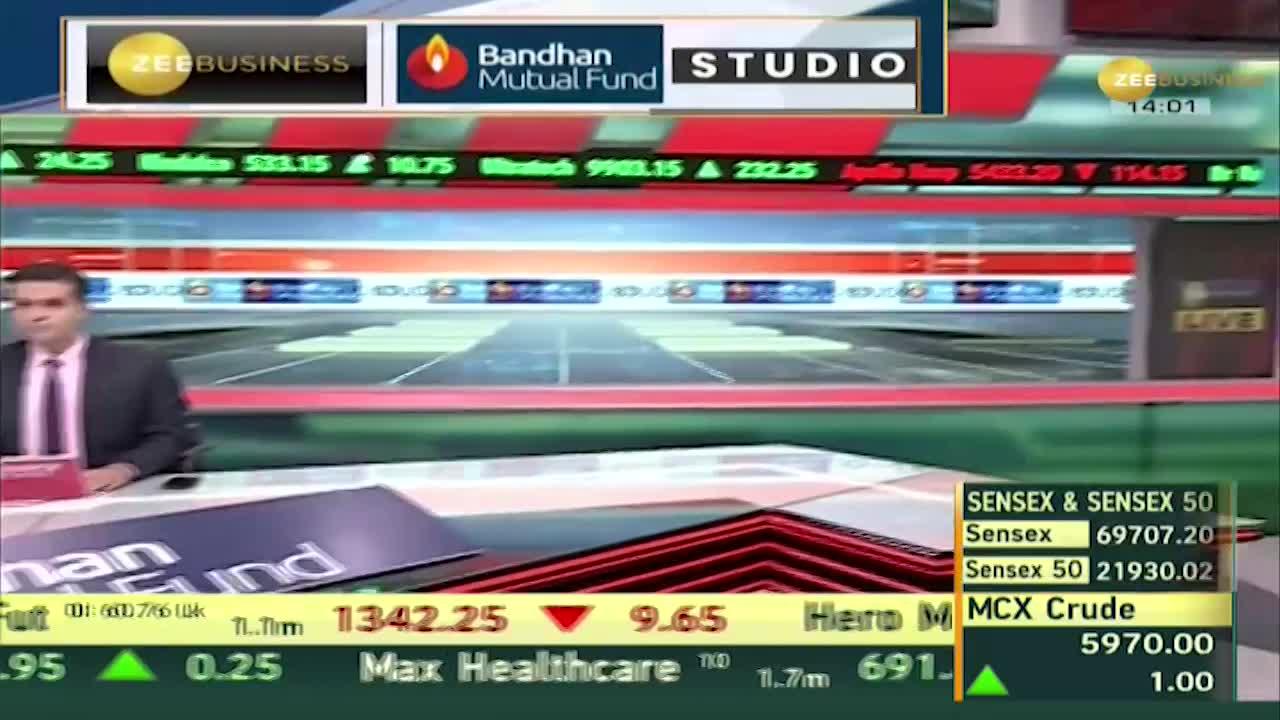 Final Trade: Stock market closed with red mark, Sensex 69,551, Nifty ...