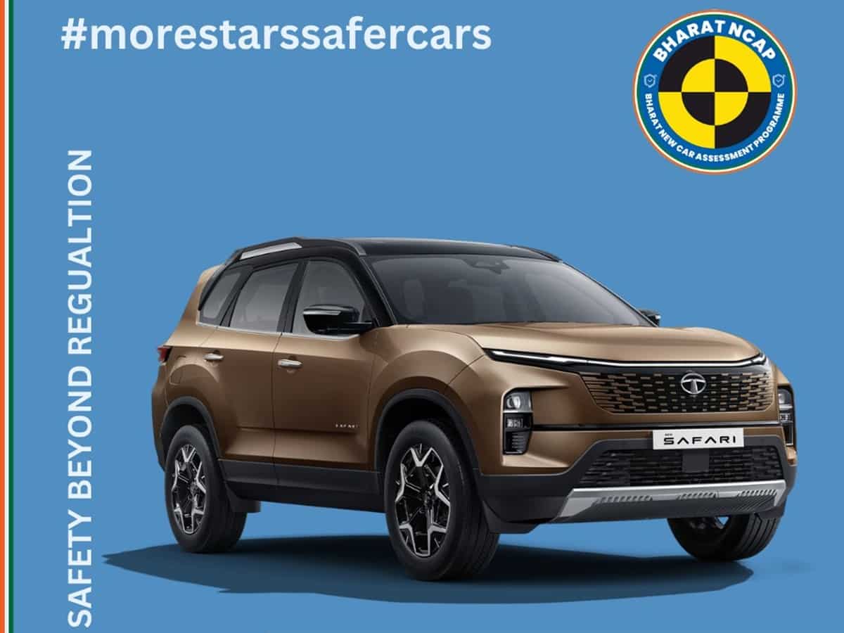 Tata Safari, Harrier first vehicles to receive 5-star rating under ...