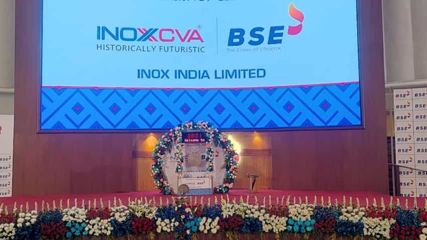 INOX India IPO Listing Highlights updates: Shares list at 43% premium ...