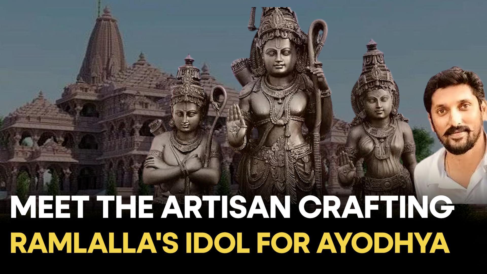Ayodhya Ram Temple: Arun Yogiraj Crafting Ramlalla's Idol For Ayodhya's ...