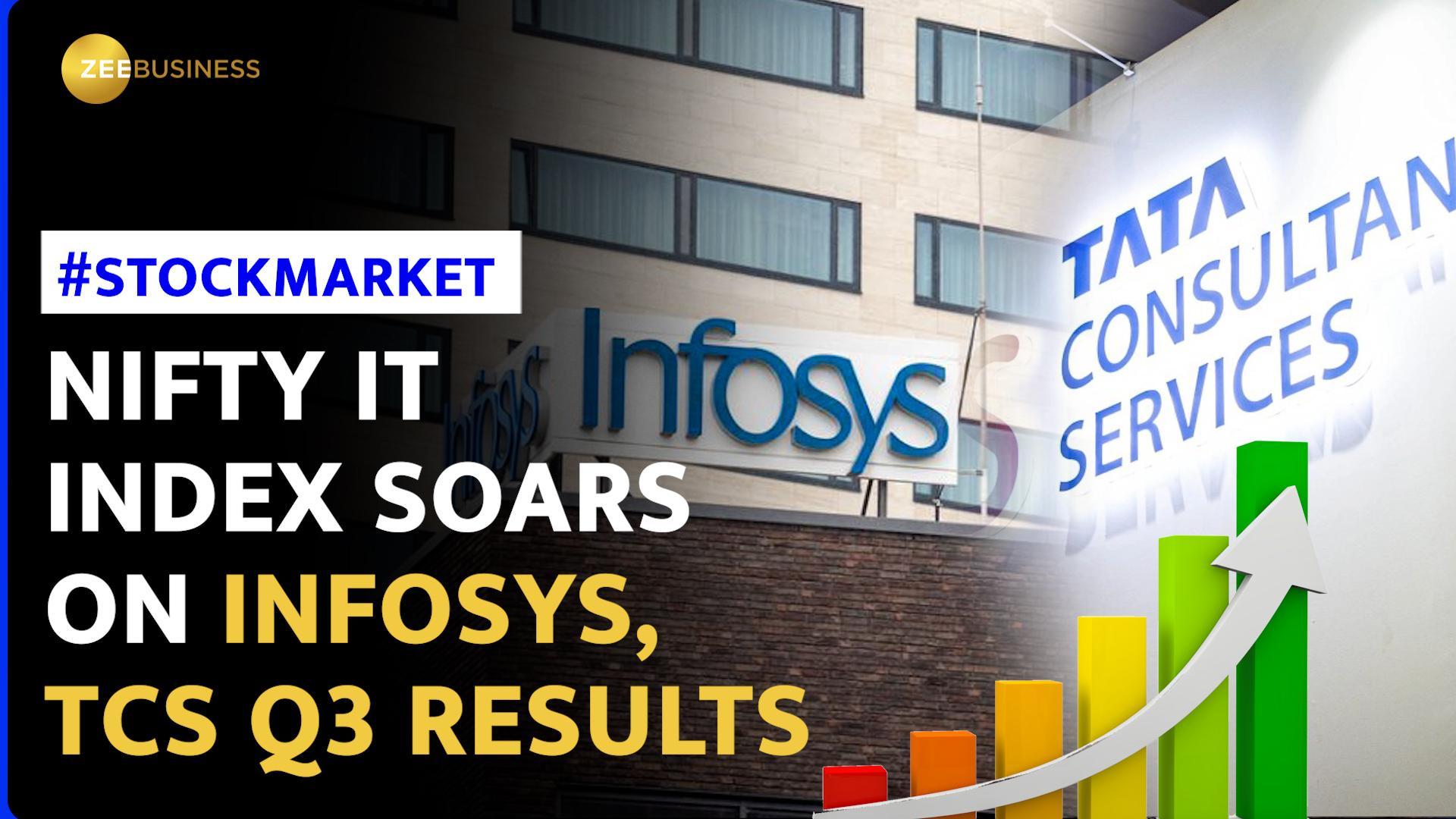 Nifty IT Index Surges Post Strong Q3 Results from Infosys and TCS ...