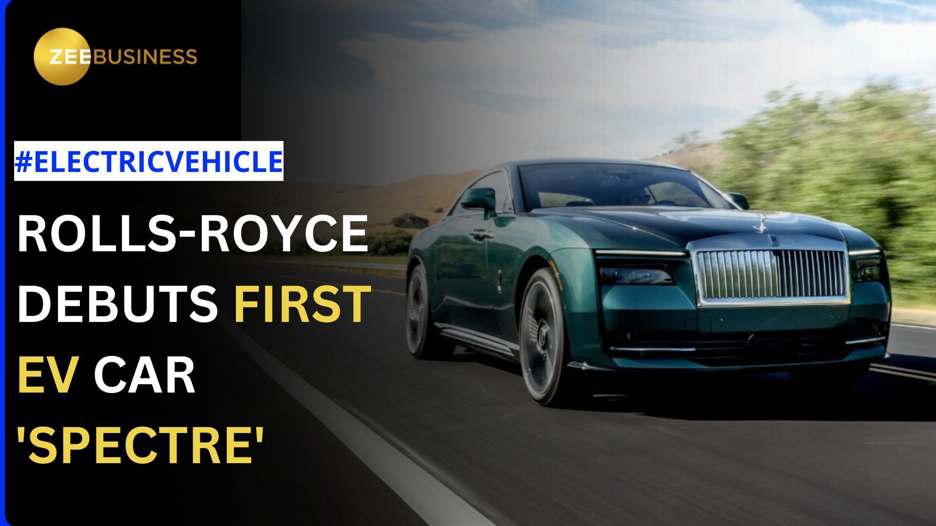 Rolls-Royce Unveils Priciest EV Car "Spectre" in India Worth Rs 7.5 ...