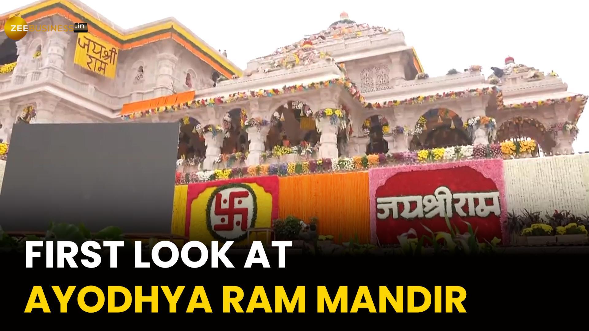 Ram Lalla Returns Home: First Look Inside the Ayodhya Ram Janmabhoomi ...