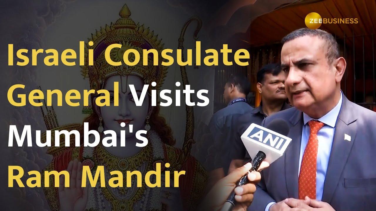 Israeli Consulate General Kobbi Shoshani Pays A Visit to Mumbai's ...