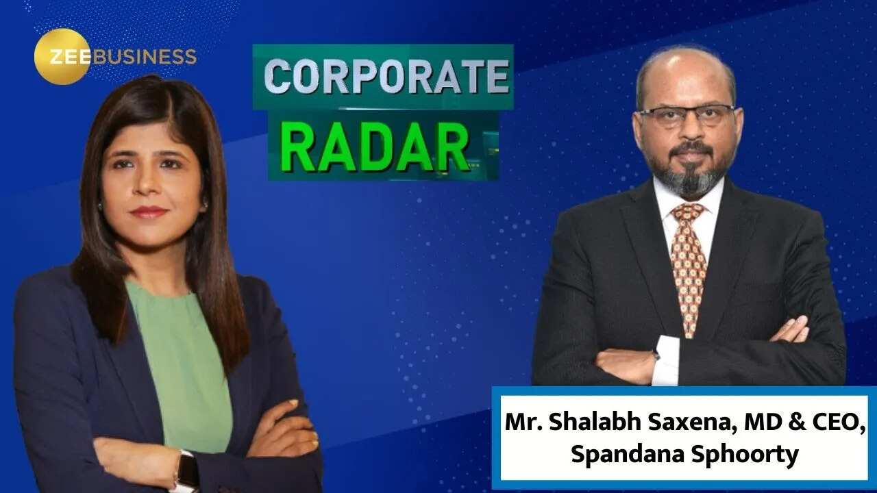 Spandana Sphoorty's MD & CEO, Shalabh Saxena In Conversation With Zee ...