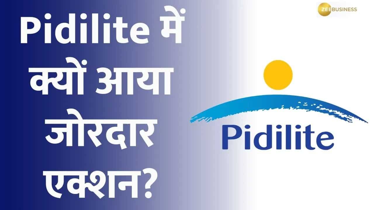 Why did strong action come in Pidilite Industries? JP Morgan double ...