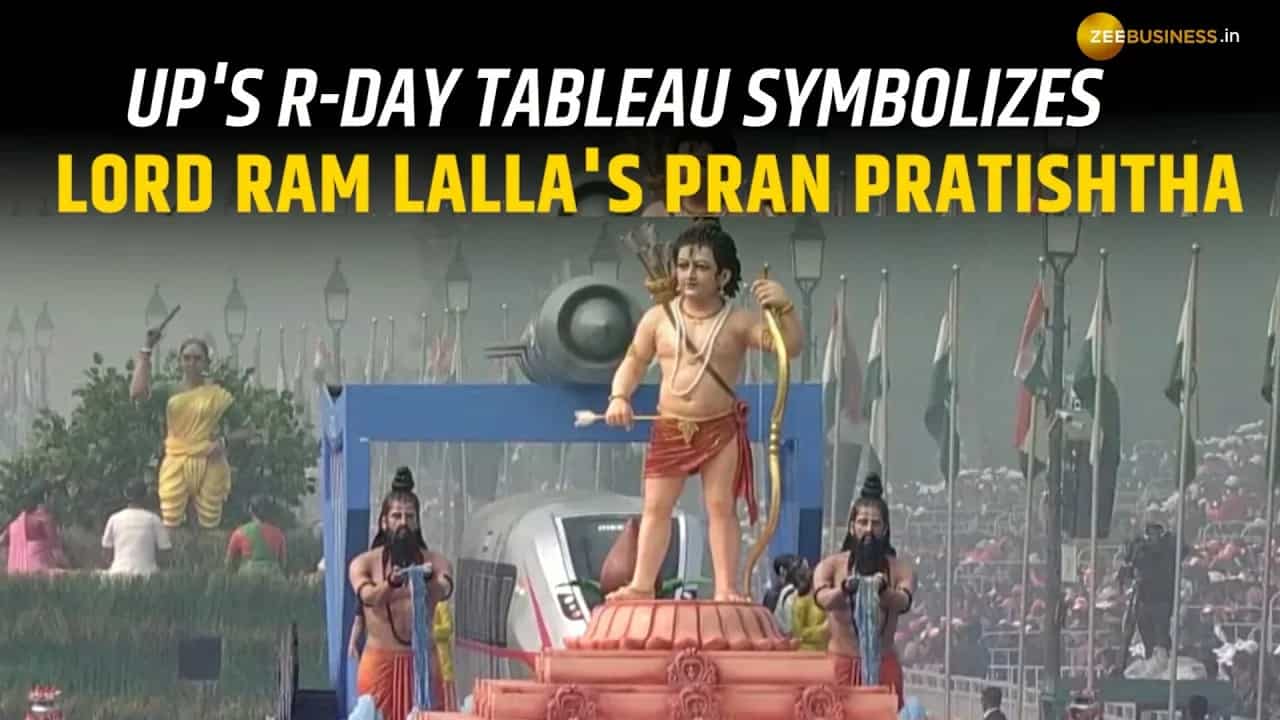 Ram Lalla Pran Pratishtha: Uttar Pradesh Tableau Relives Historic ...