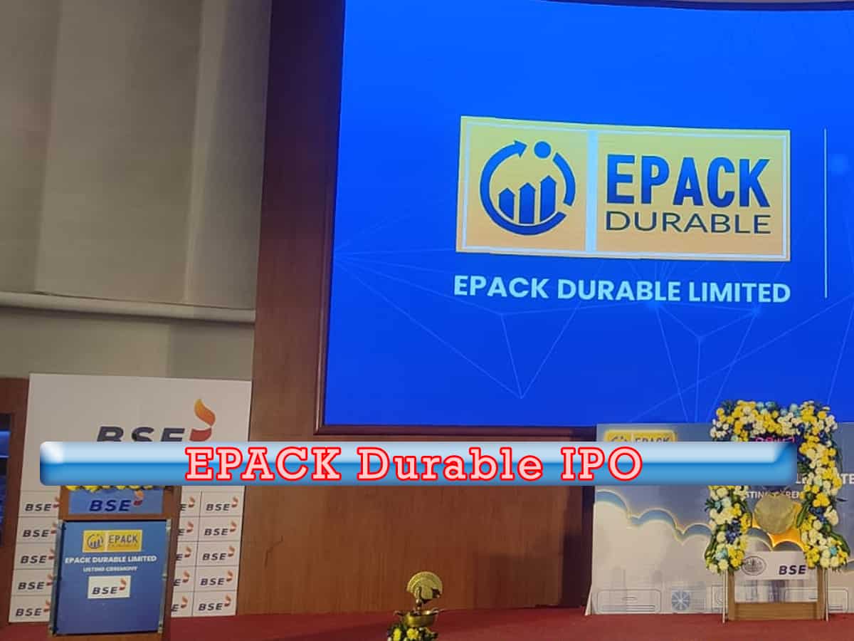 EPACK Durable IPO Listing Highlights: Shares list at 3.91% discount to ...