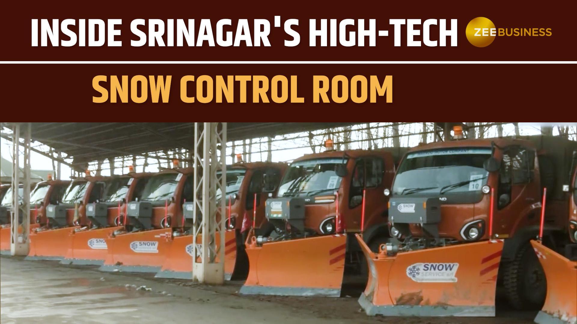 Srinagar Gets Hi-Tech Snow Control Room for Efficient Winter Management | Zee Business