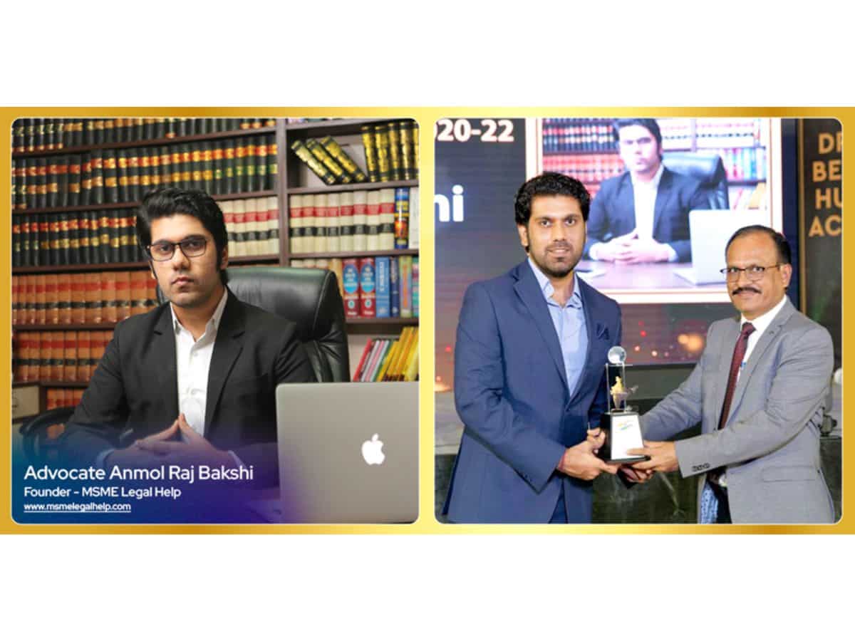 Anmol Raj Bakshi: Pioneering a legal revolution for MSMEs and leading ...