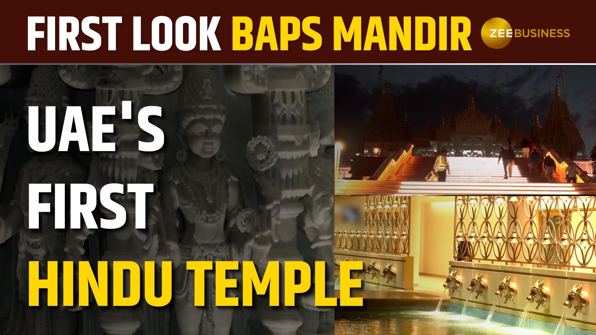 BAPS Mandir: UAE's First Hindu Temple Nears Completion, to be ...