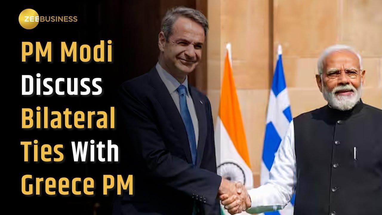 PM Modi and Greece PM Kyriakos Mitsotakis Hold Bilateral Talk; Discuss Mobility, Migration Pact ...