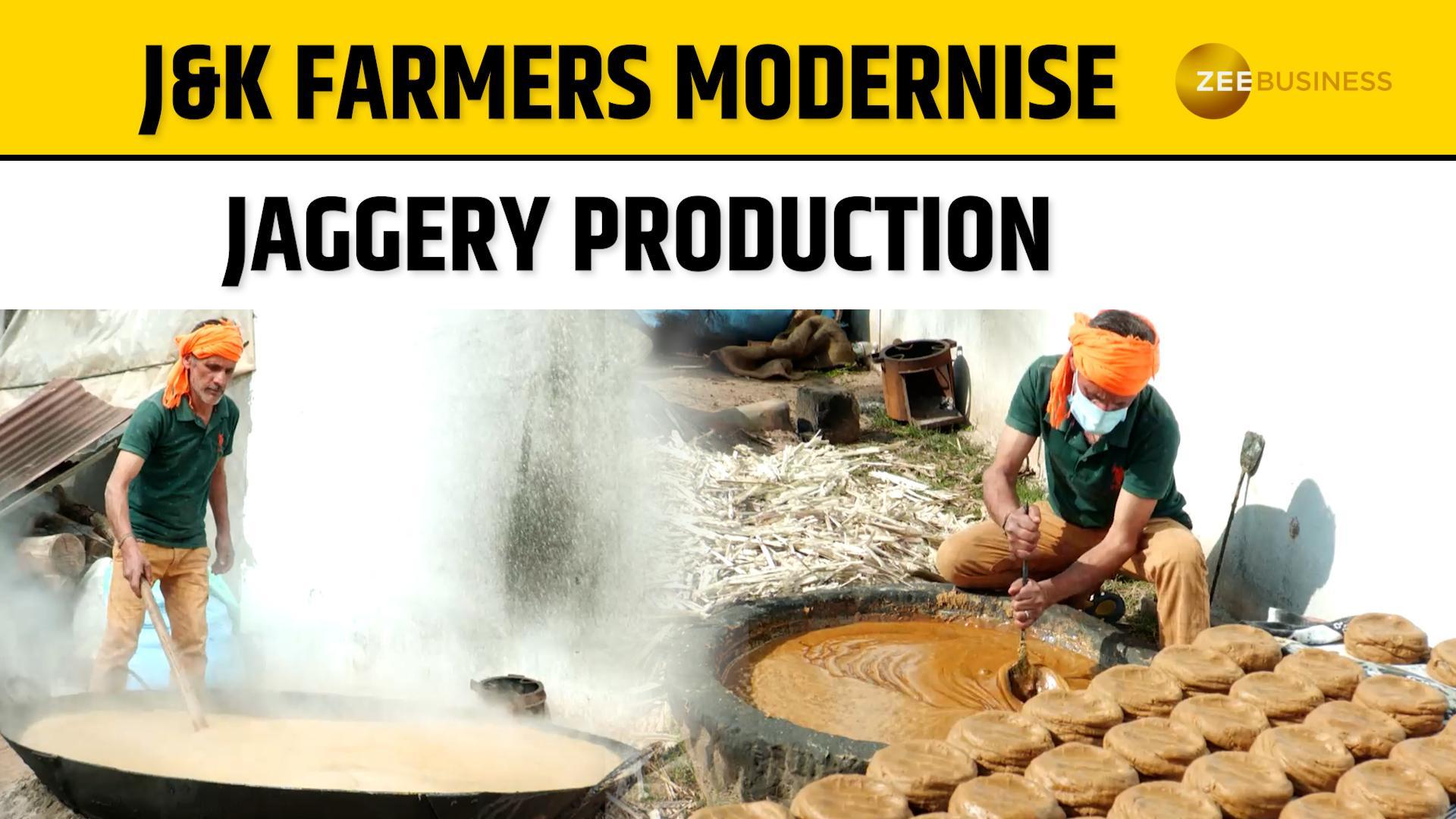 Farmers in Udhampur Adopt Modern Jaggery Production Techniques | Zee ...