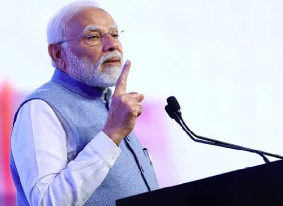 PM Modi inaugurates new projects, lays foundation stone for new ISRO ...