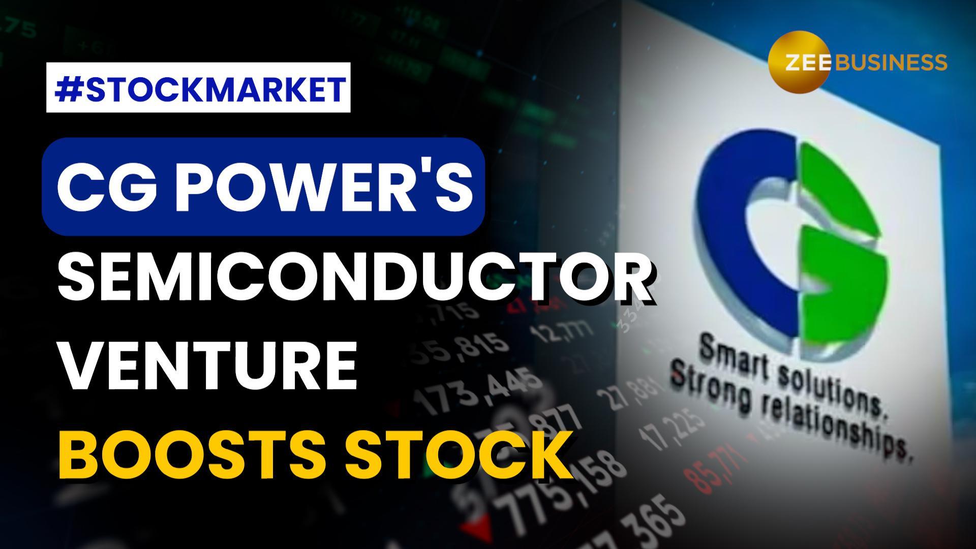 CG Power Share Price Surge 12% on Semiconductor JV Agreement | Stock ...
