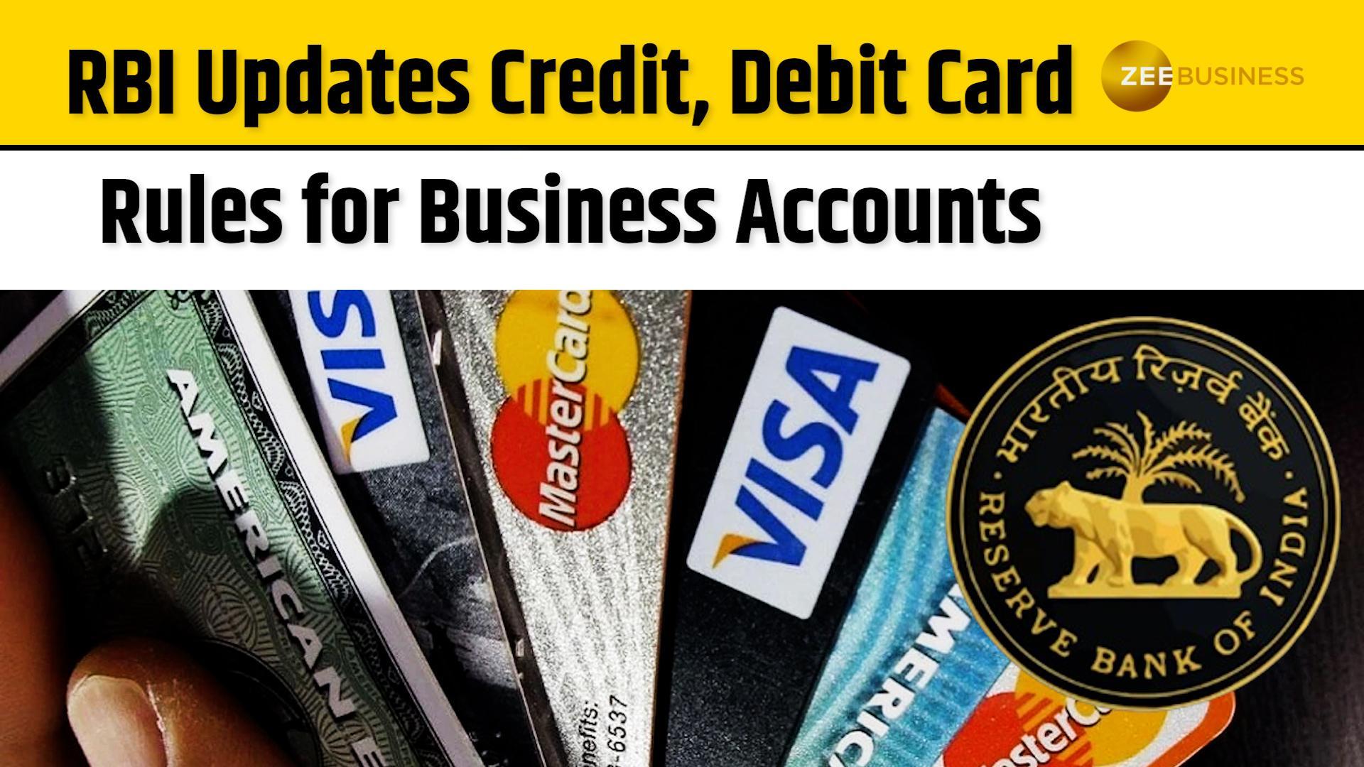 RBI Unveils Stricter Rules for Business Credit Cards, Prioritises Data ...