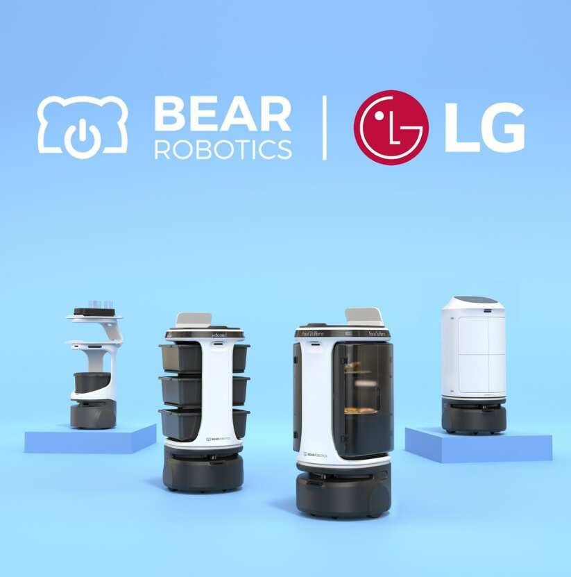 LG invests $60 million in US startup Bear Robotics | Zee Business