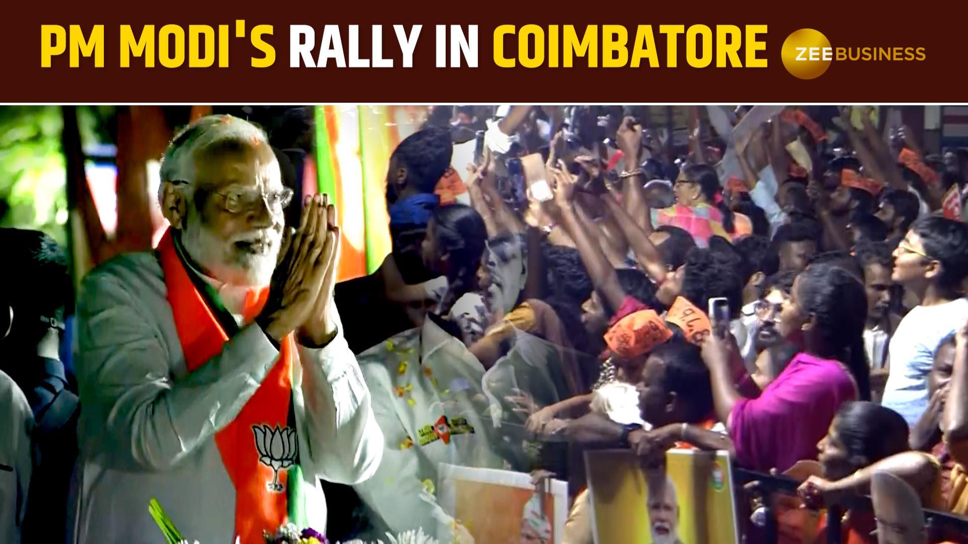 Lok Sabha Elections 2024: Optimism and Support Emerge at PM Modi's Coimbatore Rally | Zee Business