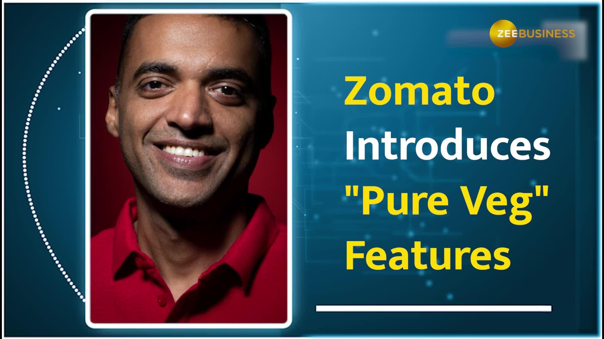 Zomato Launches Pure Veg Mode and Fleet for Vegetarian Customers | Zee ...