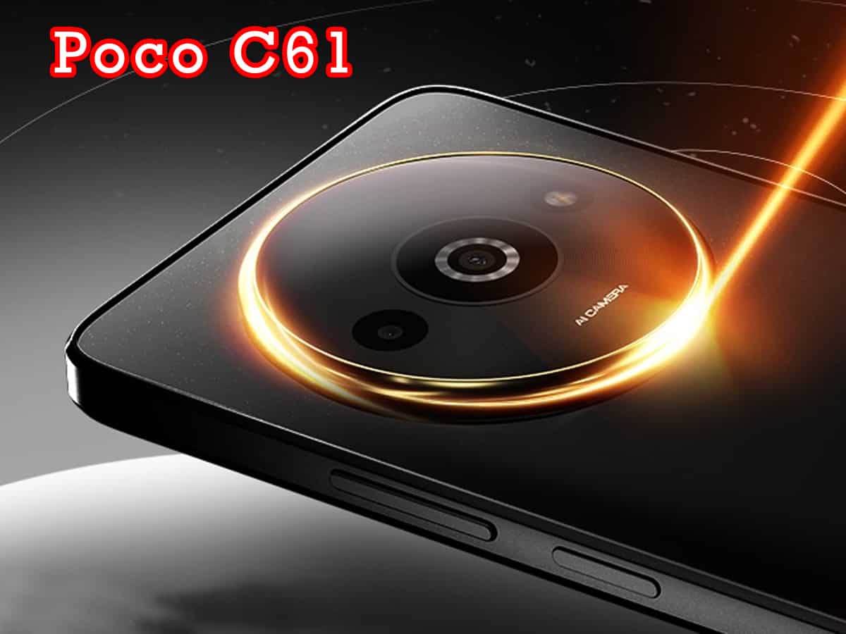 Poco C61 launched at Rs 6,999 - Check complete specs | Zee Business