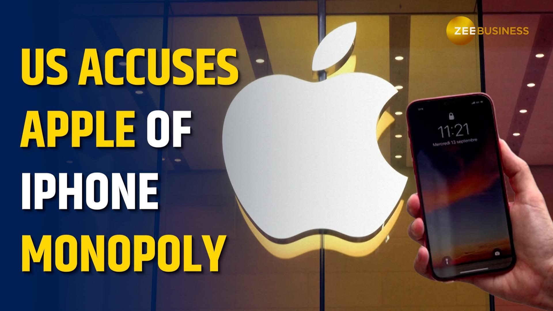 US Files Lawsuit Against Apple Over iPhone Monopoly Allegations | Zee ...