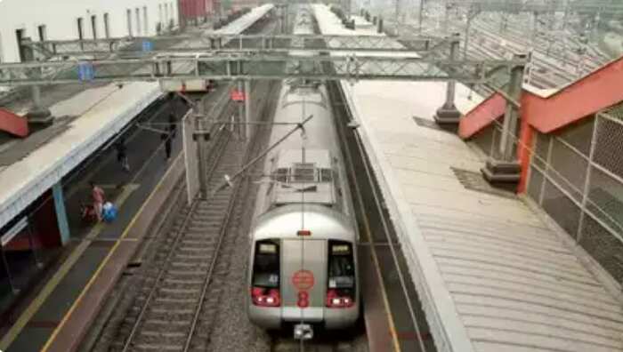 DMRC opens entry and exit gates of Lok Kalyan Marg metro station | Zee ...
