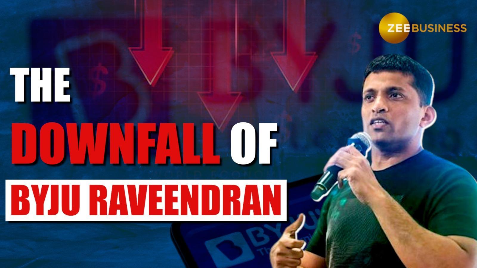 From Billionaire to Zero: Byju Raveendran's Net Worth Freefalls To Ashes