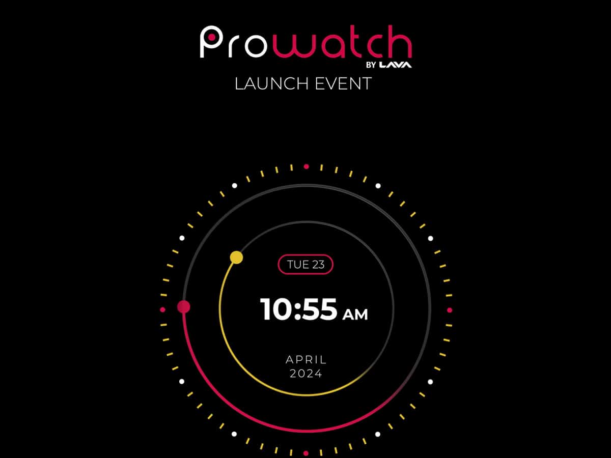 Confirmed! Lava to launch its first smartwatch on April 23 - Here's ...