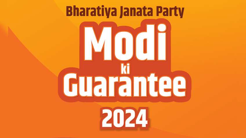 BJP manifesto 2024 contains 24 'Modi ki guarantees'; here's the full list