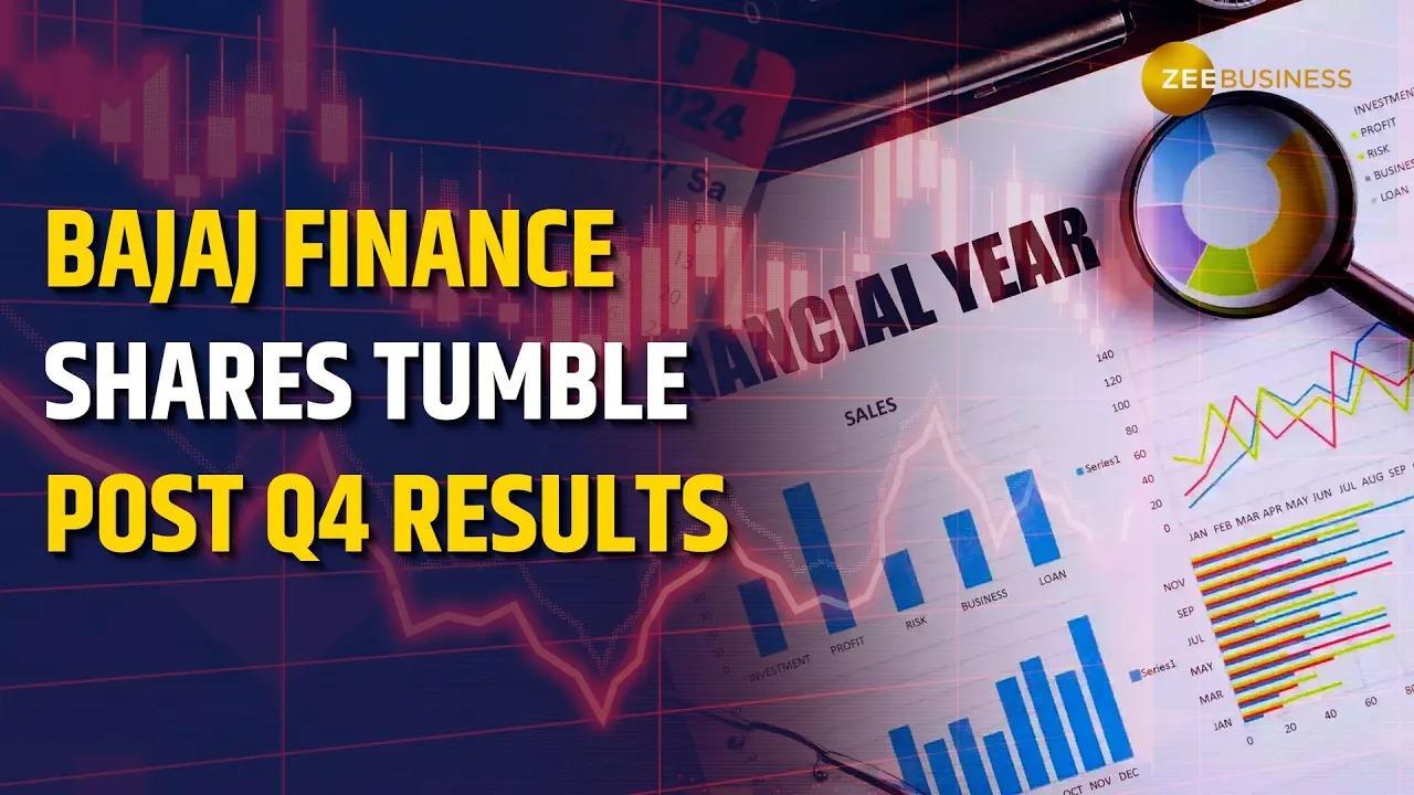 Bajaj Finance Shares Plunge Over 7% Post Q4 Results Release | Stock Market News | Zee Business