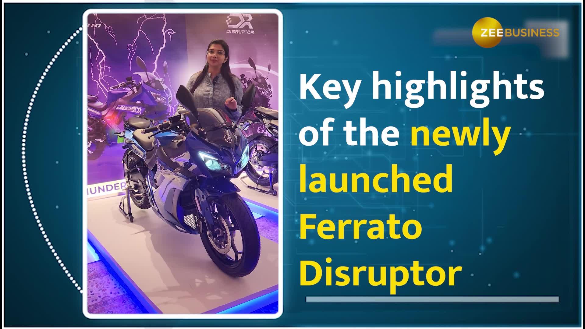 Okaya's premium brand Ferrato launches its first electric motorcycle ...