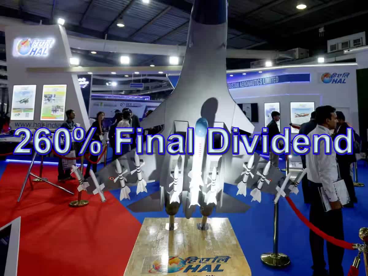 HAL Dividend 2024: PSU Defence company recommends 260% final dividend ...